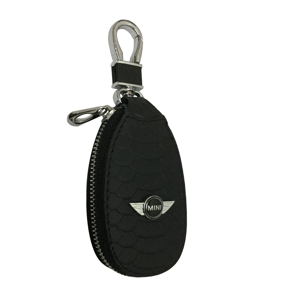 New 1pcs Black Leather Eye Drop Shape Car Key Wallet | Desertcart INDIA