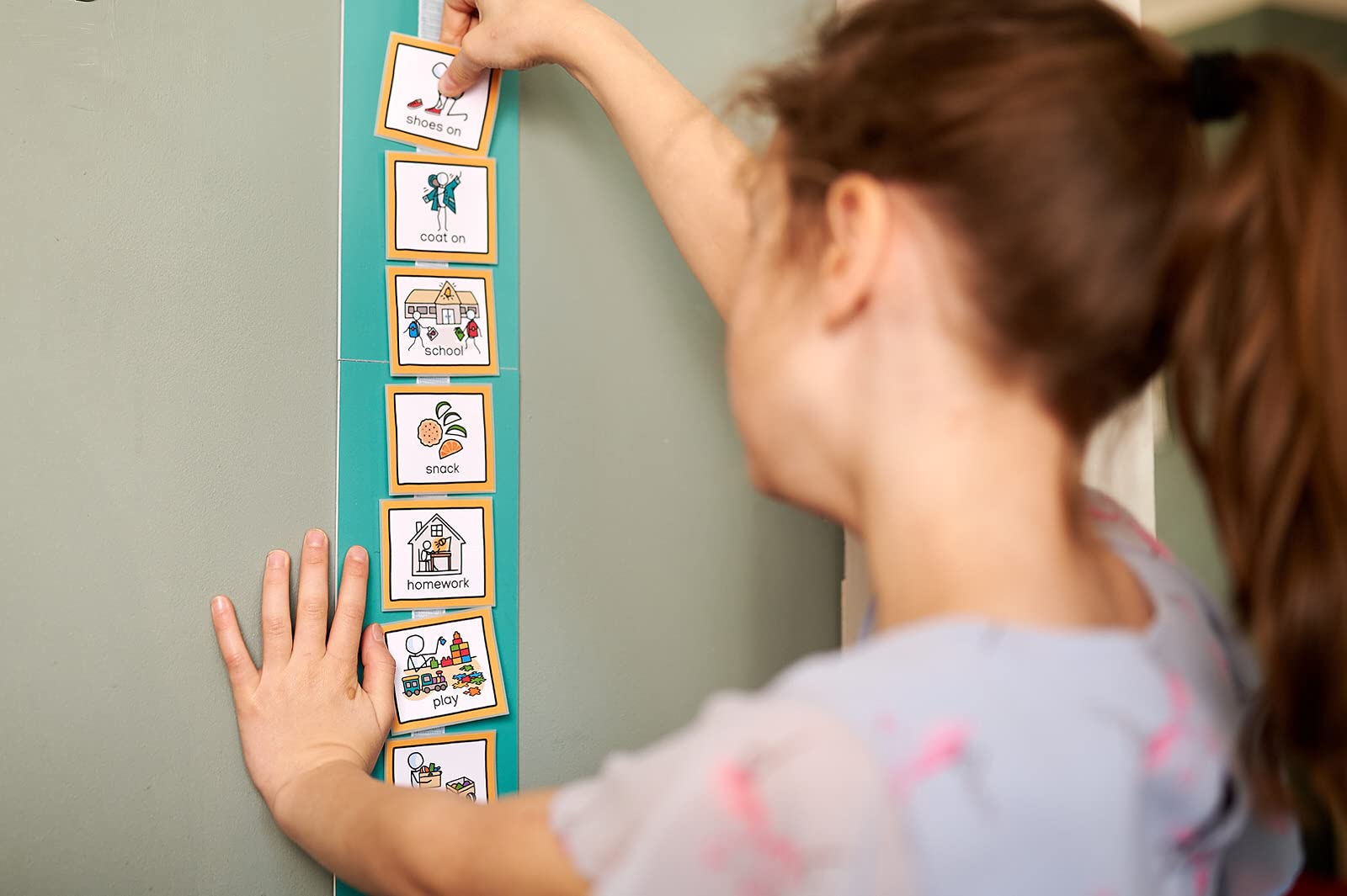 Buy Visual Schedule For Home Visual Wall Planner by Create Visual Aids ...