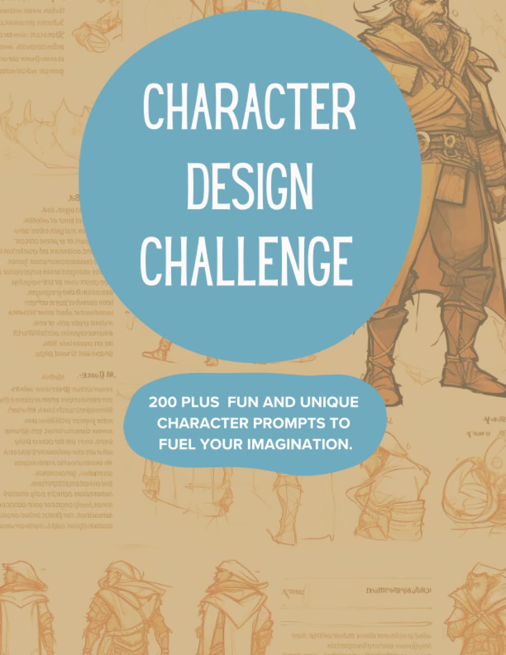 Ultimate Character Design Sketchbook: Explore 100 Fantasy Character ...
