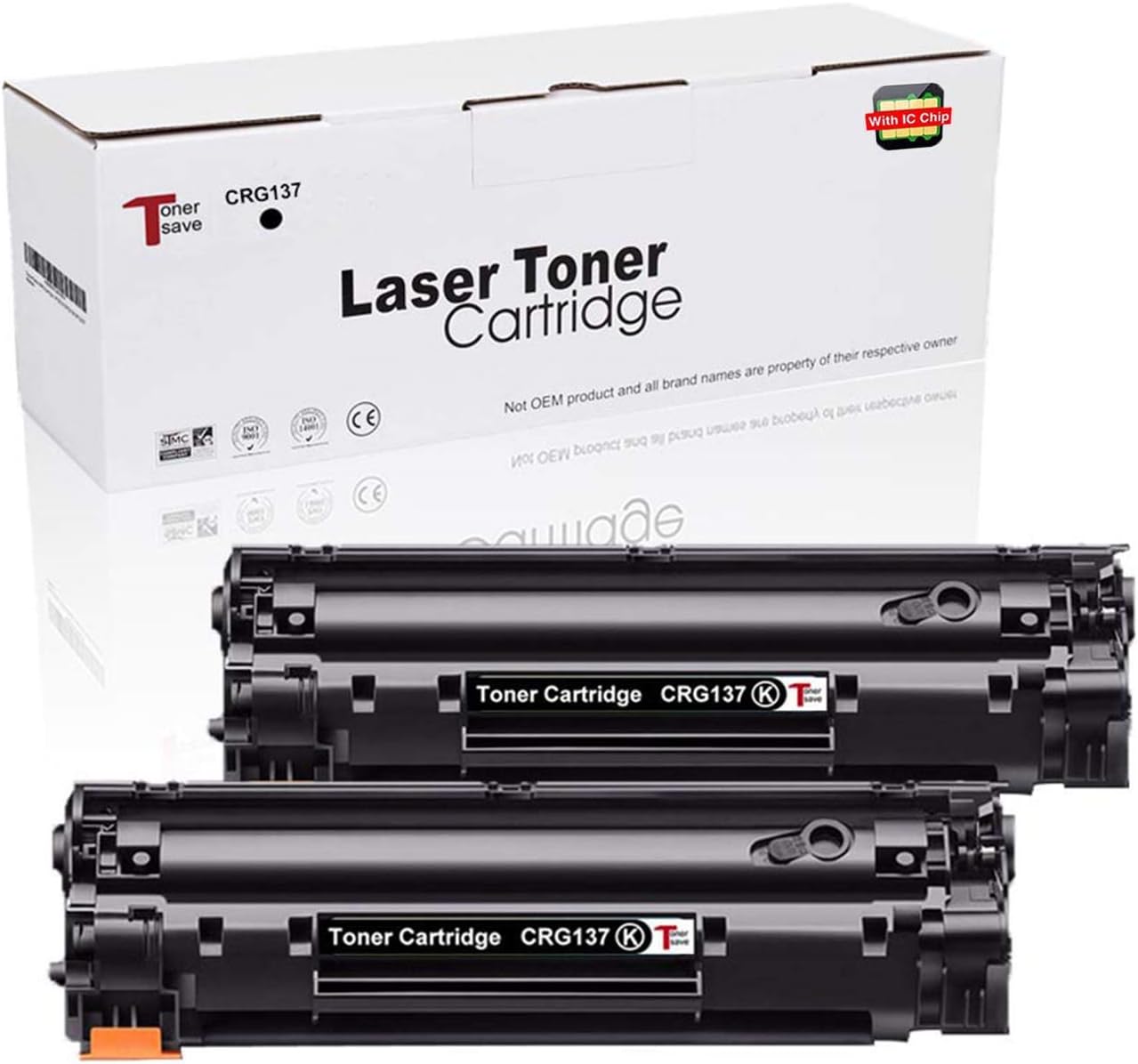CHOUINKR TonerSave 2PK Toner Cartridge 137 / 337 / 737 for Canon MF210 ...