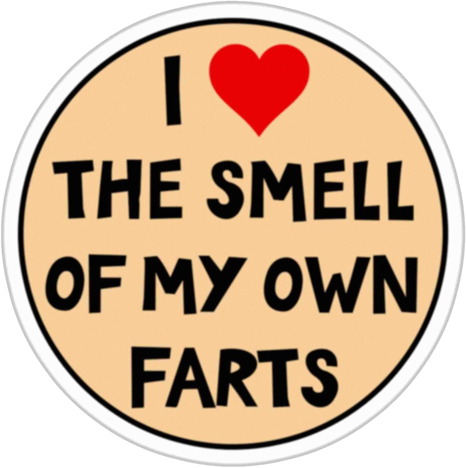 Amazon.com: Fart Farting Sticker I Love The Smell of My Own Farts ...