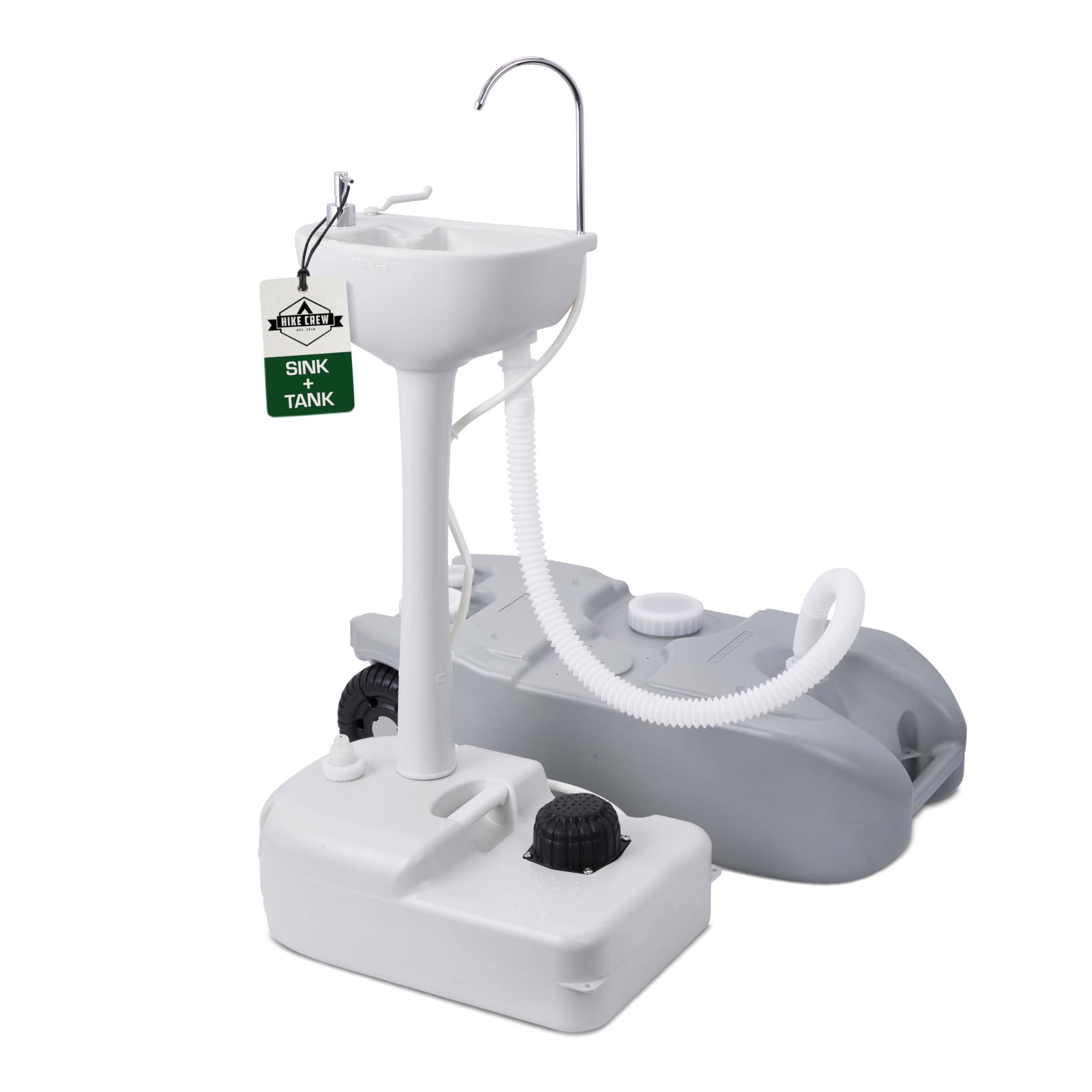 Amazon.com : Hike Crew Portable Camping Sink & Waste Tank | Large ...