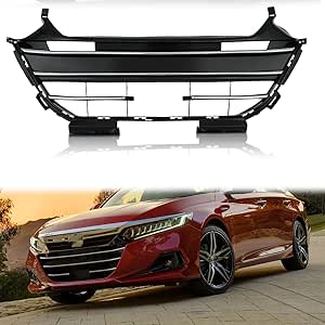 Amazon.co.jp: KARPAL フロントバンパーグリル 下部グリル 2021 2022 2023 ホンダ アコード ...