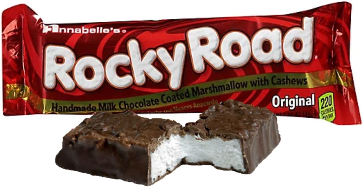 Amazon.com : Rocky Road Candy Bar, 1.8-Ounce Bars (Pack of 6) : Grocery ...