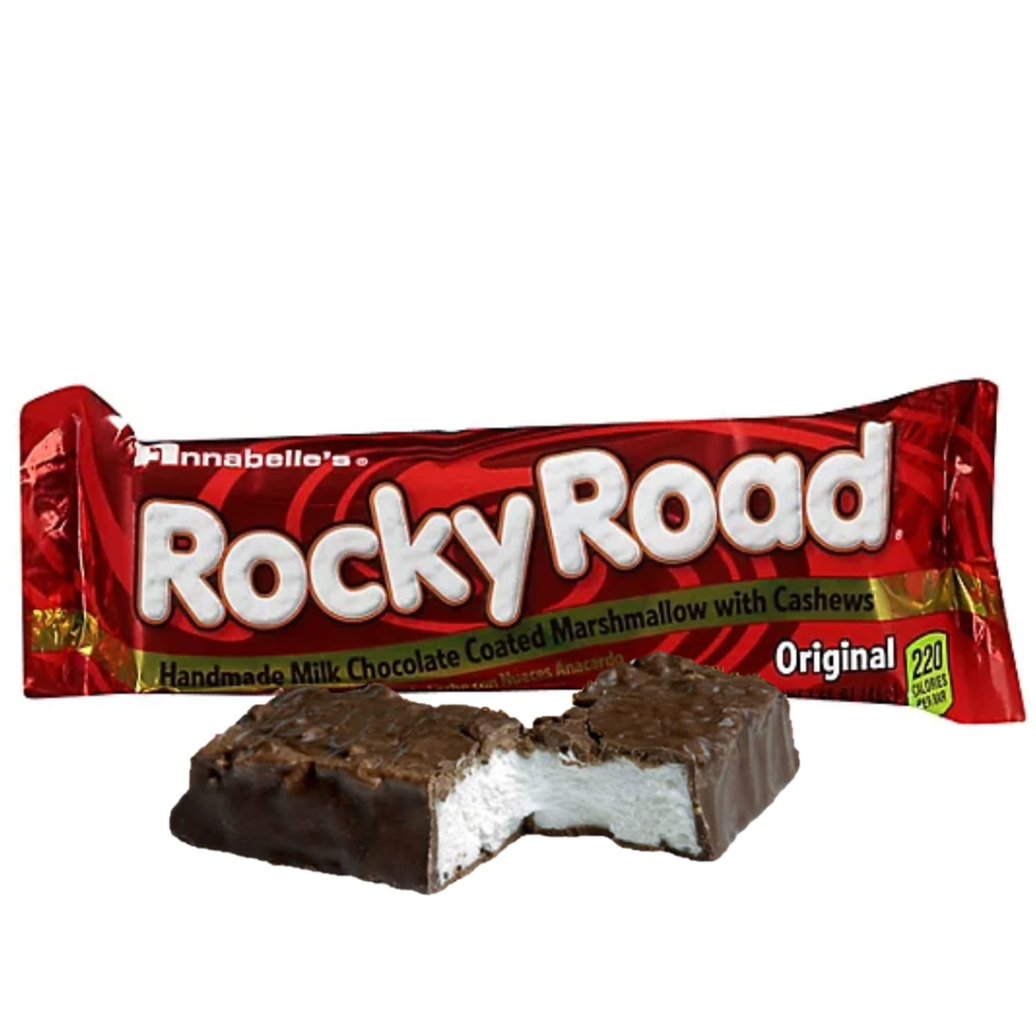 Amazon.com : Rocky Road Candy Bar, 1.8-Ounce Bars (Pack of 6) : Grocery ...