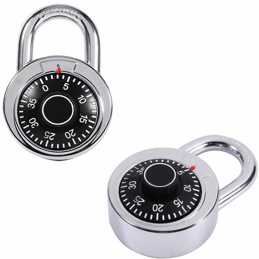 Master Lock Padlock, Standard Dial Combination Lock, 1-7/8 in. Wide ...