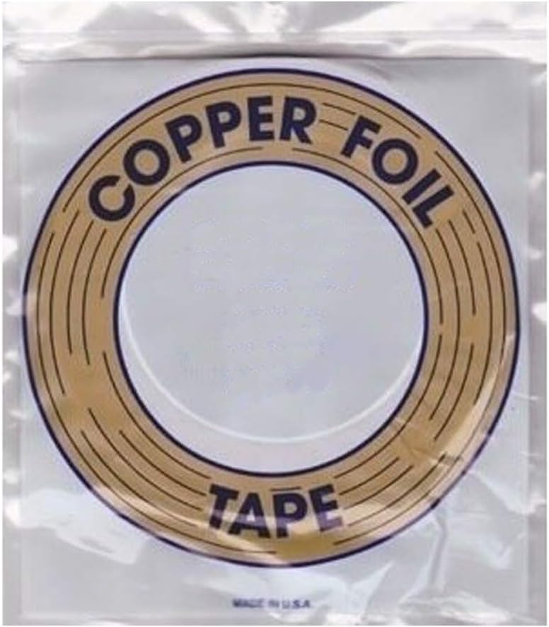 Amazon.com: 7/32" Edco Silver Backed Foil - 1.0 Mil : Arts, Crafts & Sewing