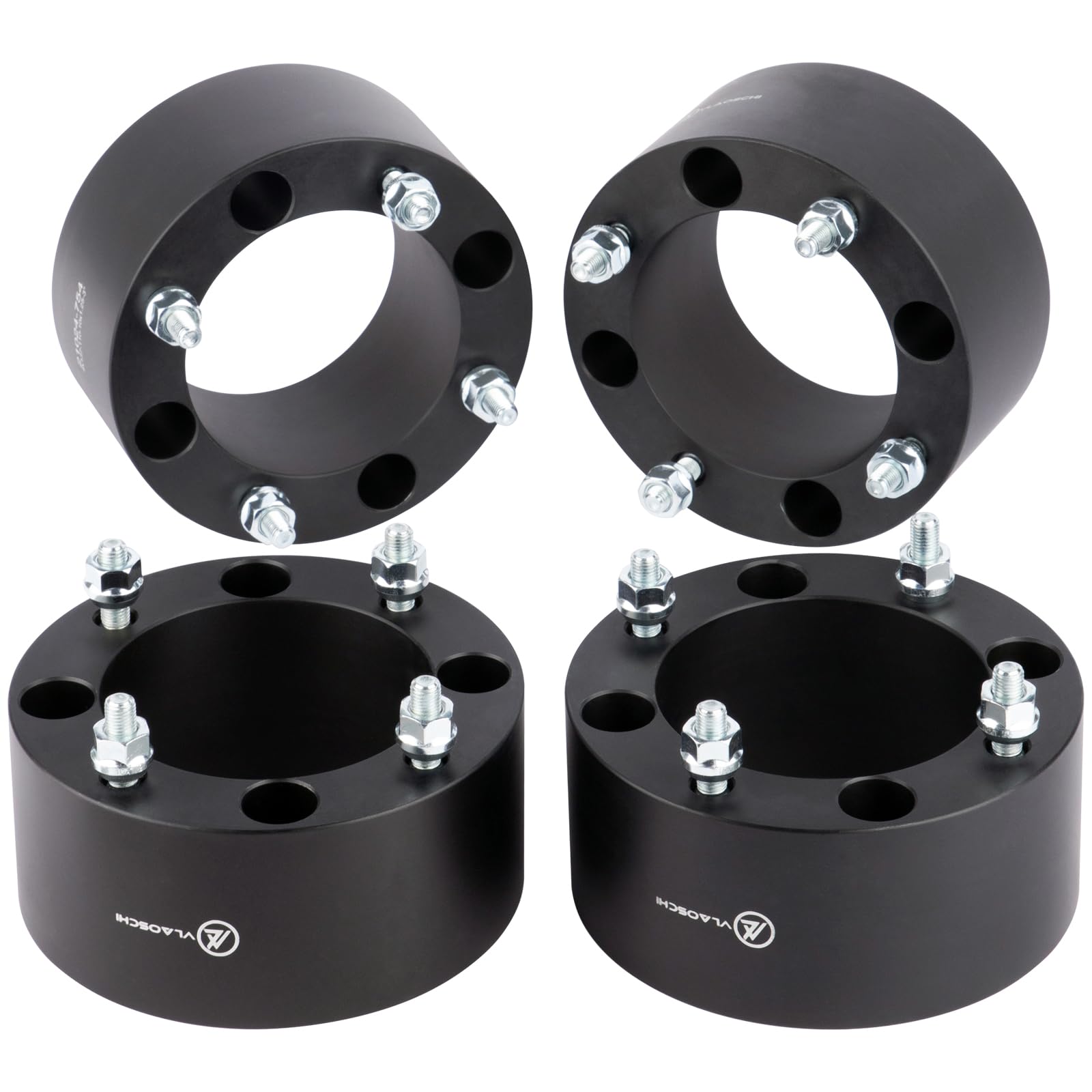 Amazon.com: VLAOSCHI Black Forged 4x137 ATV Wheel Spacers 3 Inch with ...