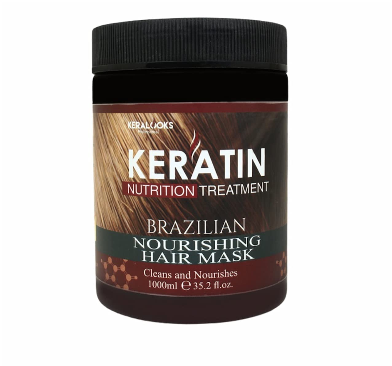 Keralooks Professional Keratin Brazilian Nourishing Hair Mask - 1000ml ...