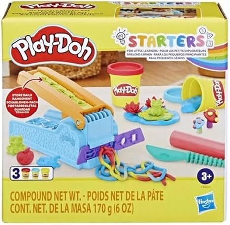 Play-Doh Fun Factory Starter Set, Preschool Toys for 3 Year Old Girls & Boys & Up, Kids Arts and ...