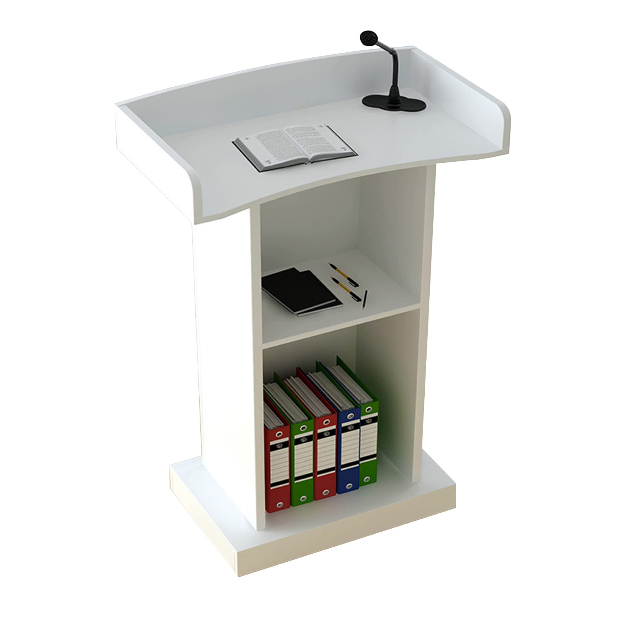Buy OYhmc Podium Presentation Lectern Stand, Stand-up Lectern ...