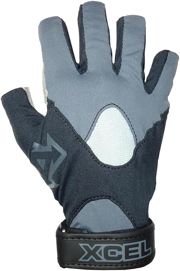 Amazon.com : XCEL Unisex Open Fingers & Thumb Paddle Glove (Black ...