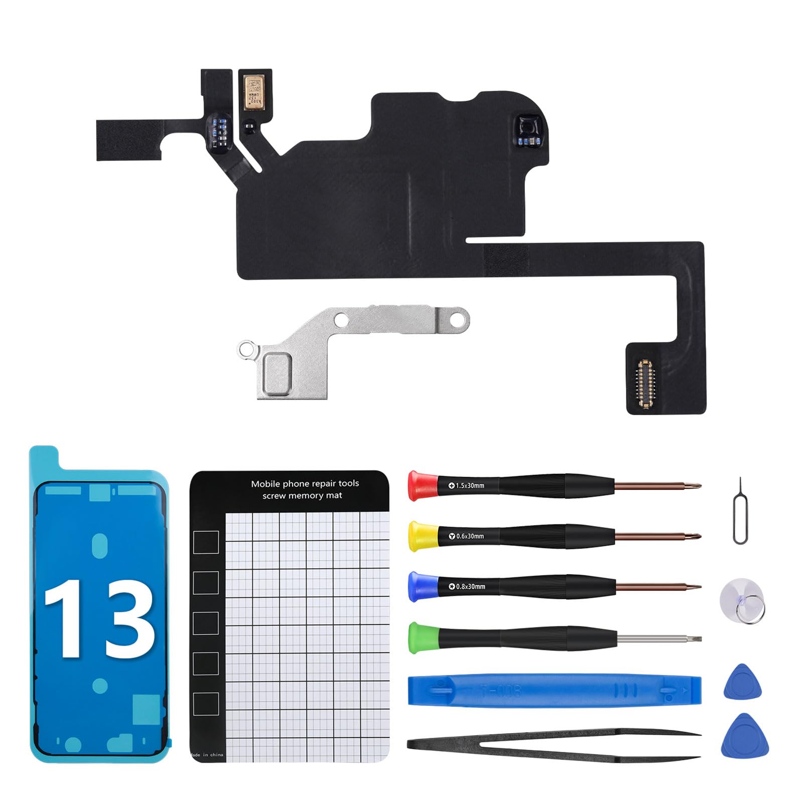 Amazon.com: CYKJGS for iPhone 13 OEM Ear Speaker Flex Cable Replacement ...