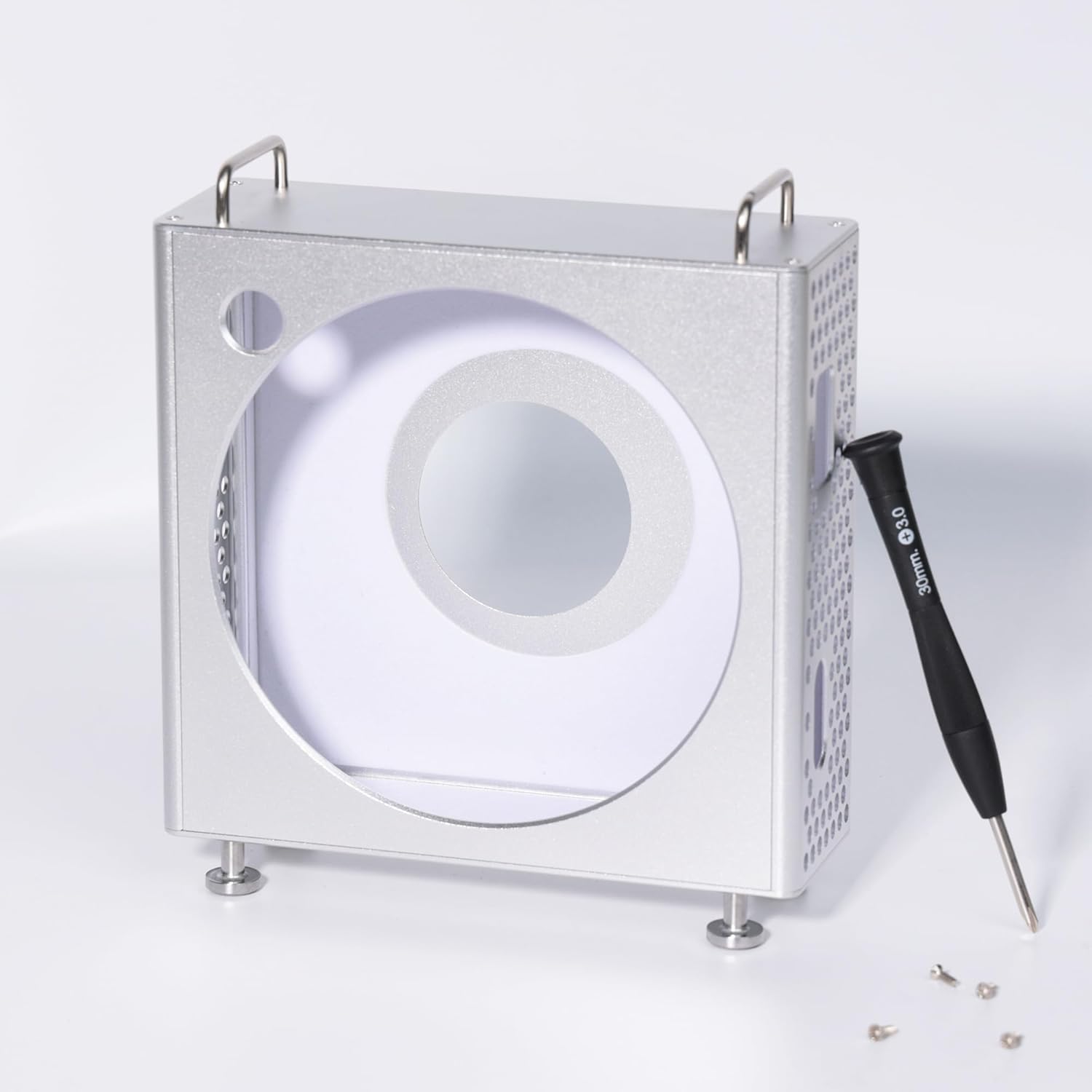 Amazon.com: Aluminum Chassis Stand for 2024 Mac Mini M4/M4 Pro - M4 ...