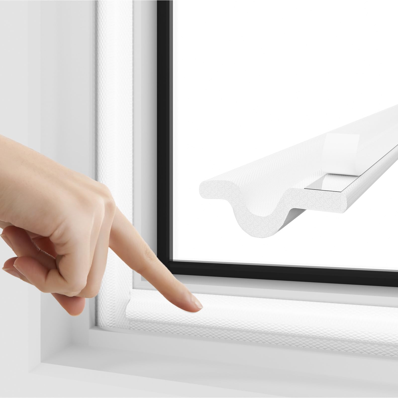 Snapklik.com : Symyda Window Weather Stripping, Window Draft Stopper ...