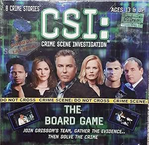 Amazon.co.jp: CSI Forensics Board Game : Toys & Games