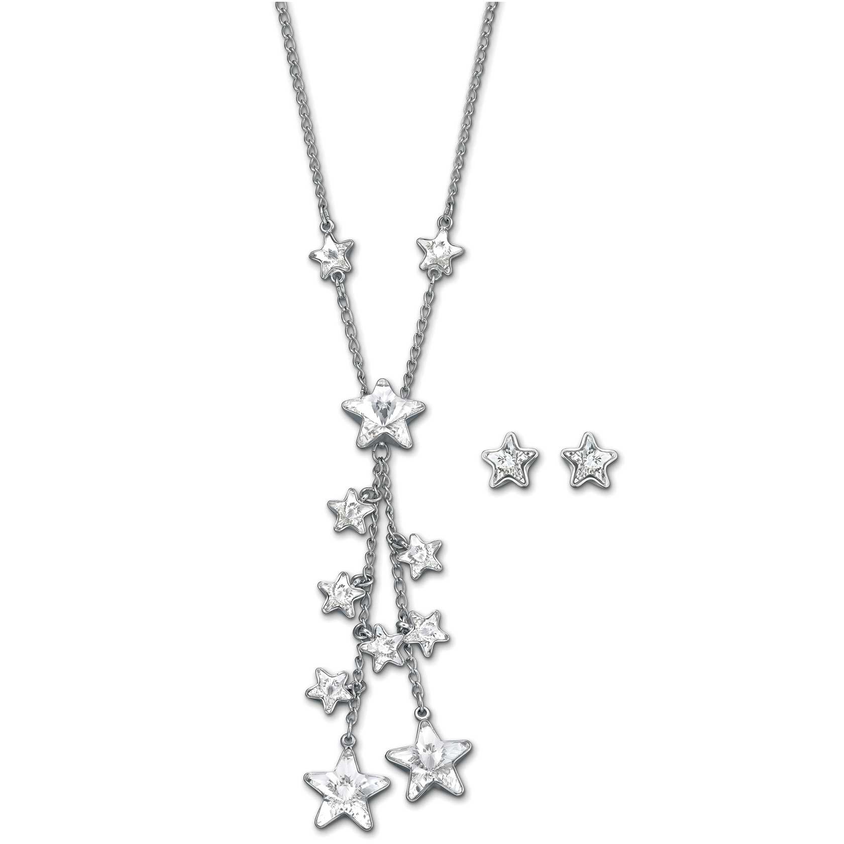 Amazon.com: SWAROVSKI Starlight Crystal Set: Jewelry Sets: Clothing ...