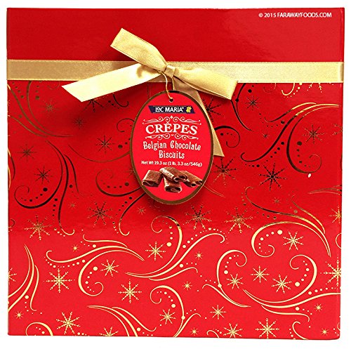 Amazon.com : Loc Maria Crepes Enrobed with Belgian Chocolate Red ...