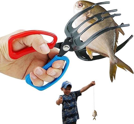 Amazon.com: fishing pliers,3 Claw Fish Gripper,fishing claw gripper ...