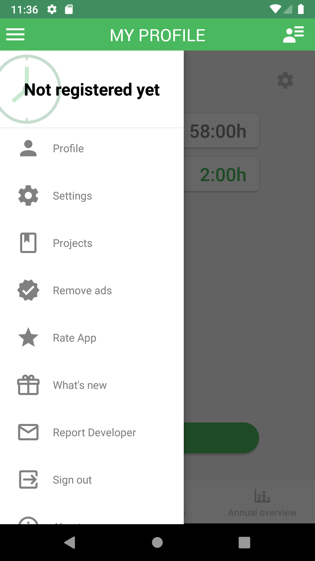 Working Timer - Timesheet - App on Amazon Appstore