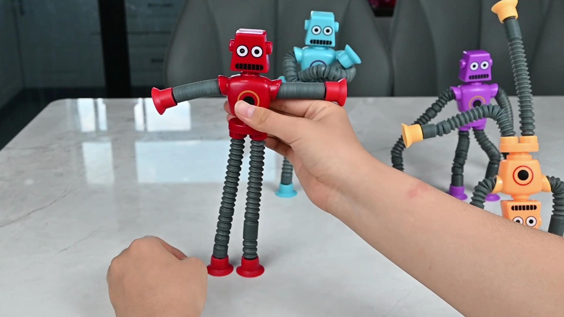 Watch Telescopic Suction Cup Robots Toy on Amazon Live