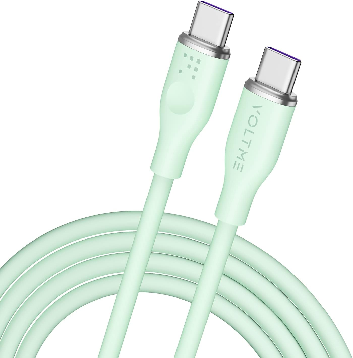 Amazon.com: SODI Silicone USB C Cable,100W USB C to USB C Flow Cable ...