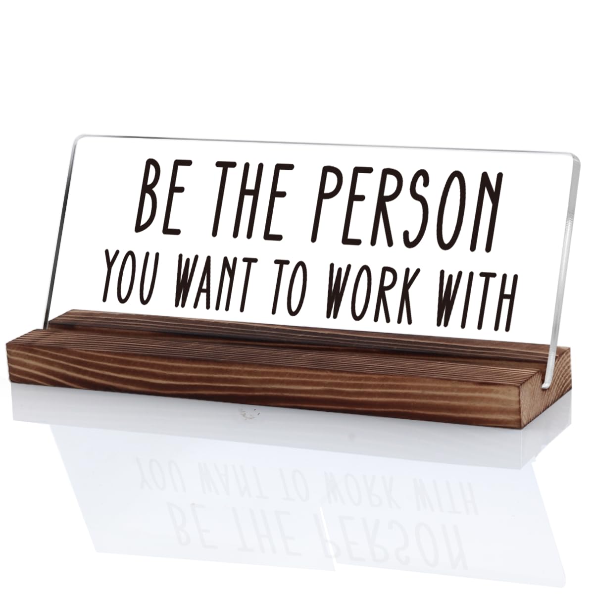 Amazon.com: OCCdesign Inspirational Be the Person You Want to Work Sign ...