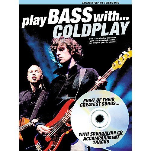 Play Bass With. Coldplay. Sheet Music, CD for Bass Guitar(with Chord ...