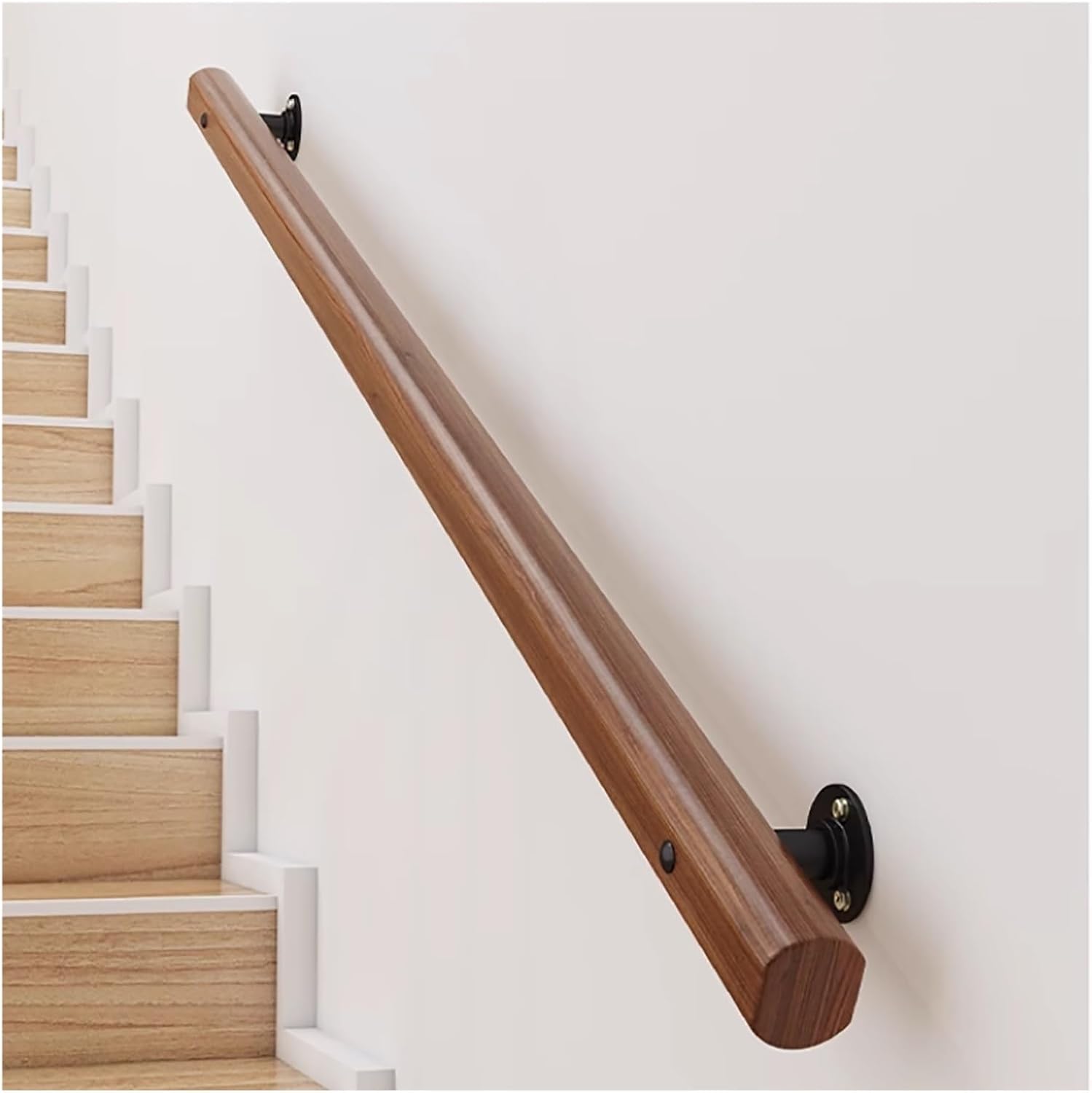 JYHHCYS 3m 3.6meters 4.2m 1.8m 1.5m 1.6m, Wooden Stairs Hand Railings ...