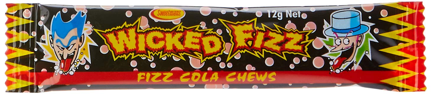 Wicked Fizz Cola Chews, 12 g, 72 Count : Amazon.com.au: Pantry Food ...