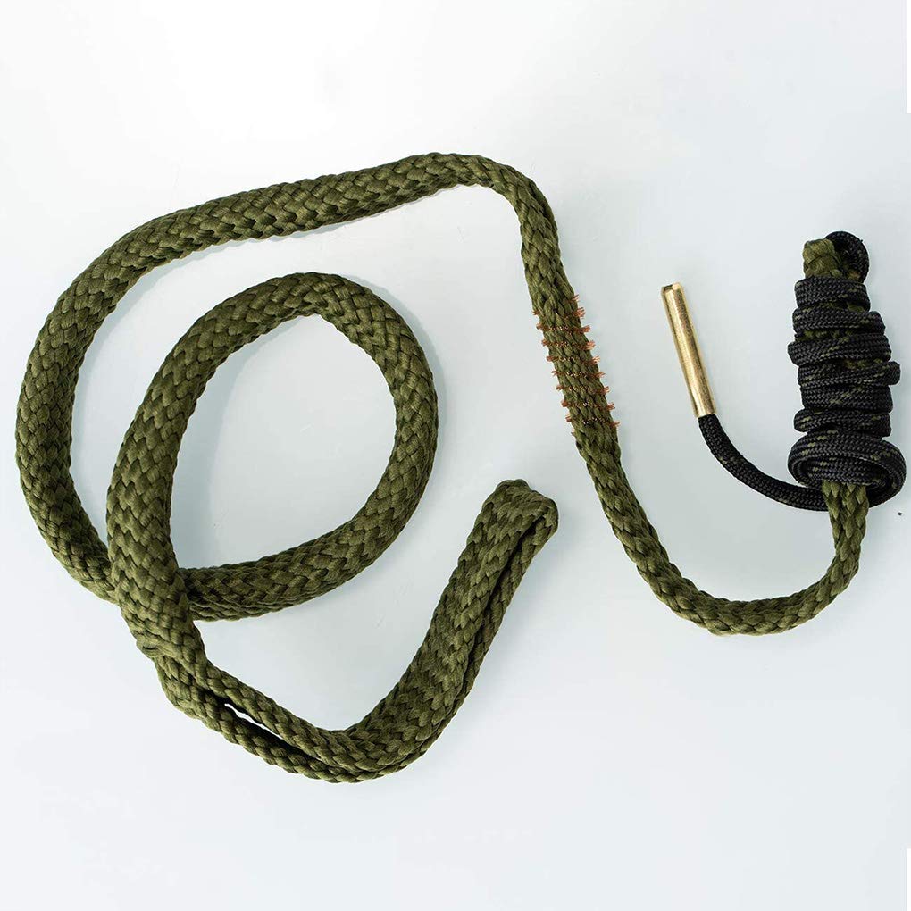 Snapklik.com : New Gun Snake Cleaner Gun Cleaning Kits Bore Rope .38 ...