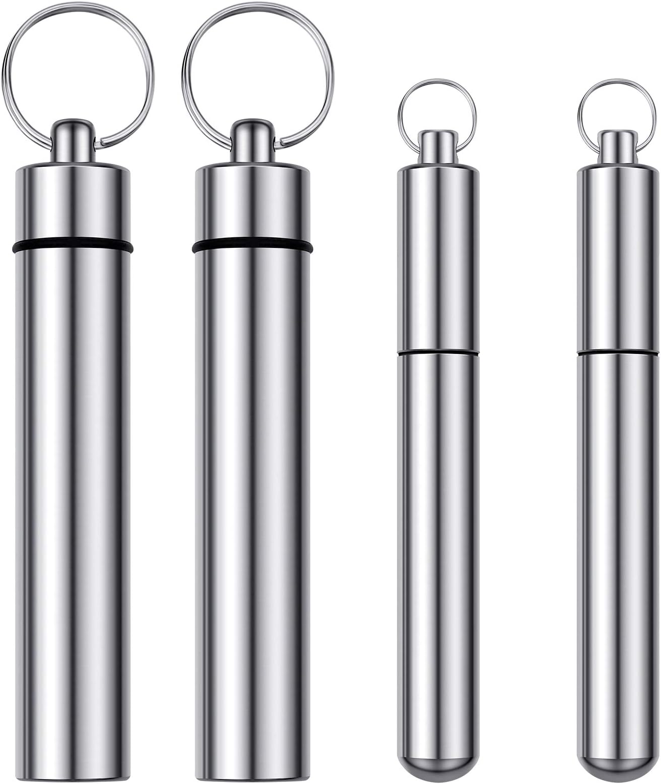 Amazon.com: Pelopy 6 Pieces Toothpick Holder Dispenser Metal Portable ...