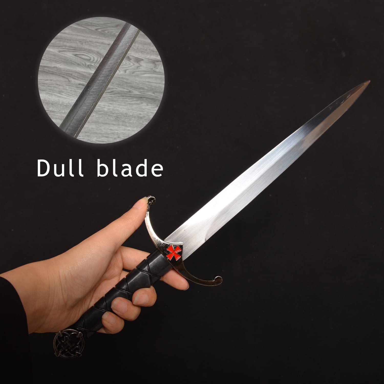 Snapklik.com : 15" Medieval Knights Templar Dagger Short Sword