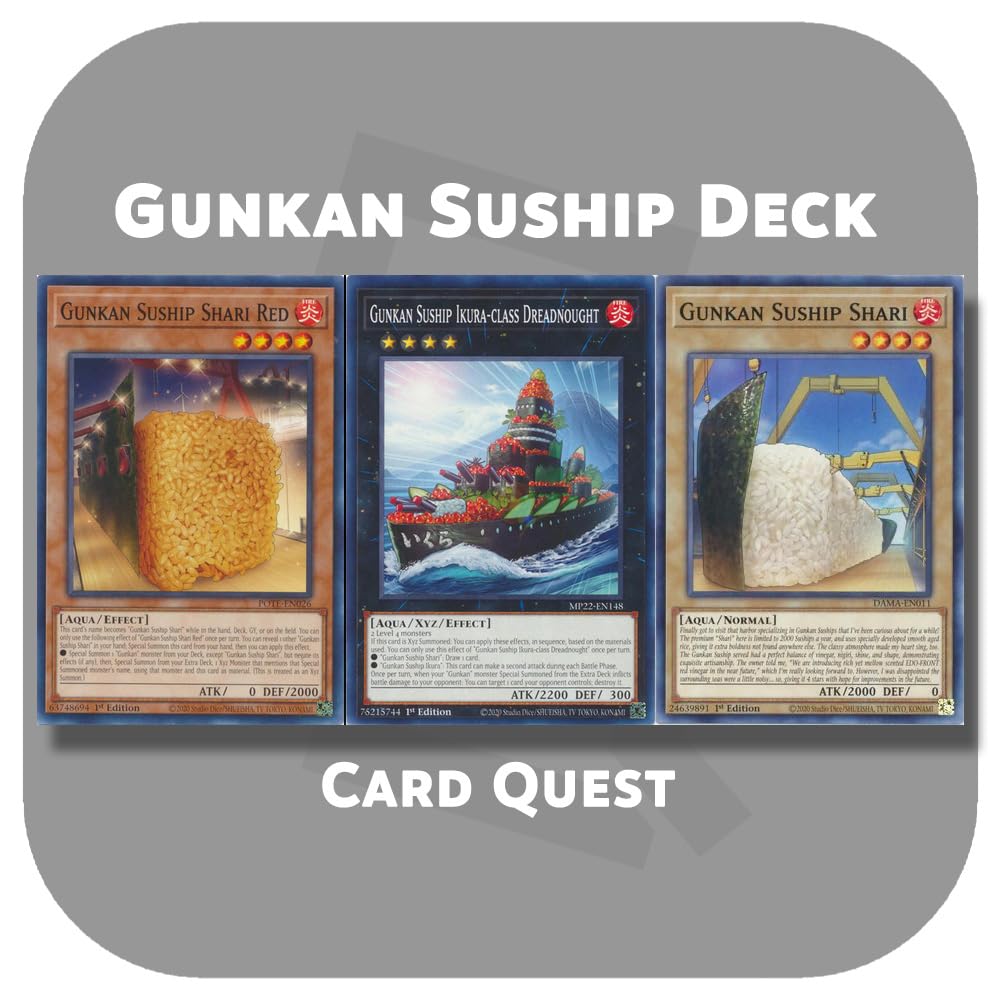 Buy Complete Custom Deck for Yu-Gi-Oh! - kan Suship Xyz Deck Online at ...