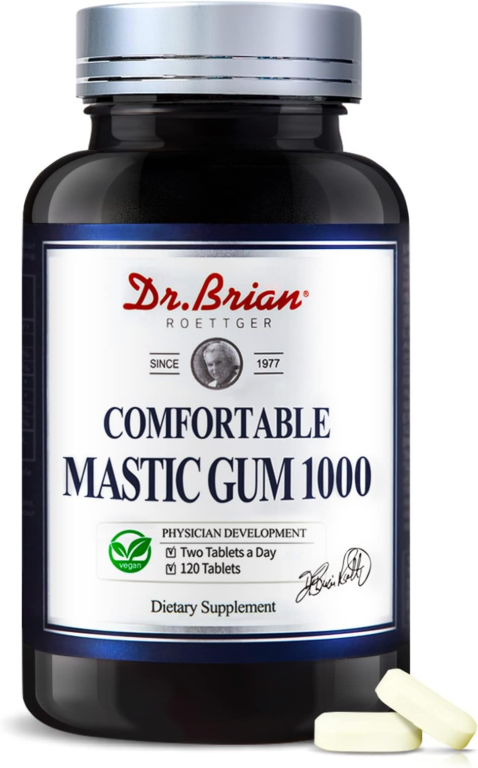 Amazon.com: Horbaach Mastic Gum Capsules 1500mg 100 Count | Non-GMO ...