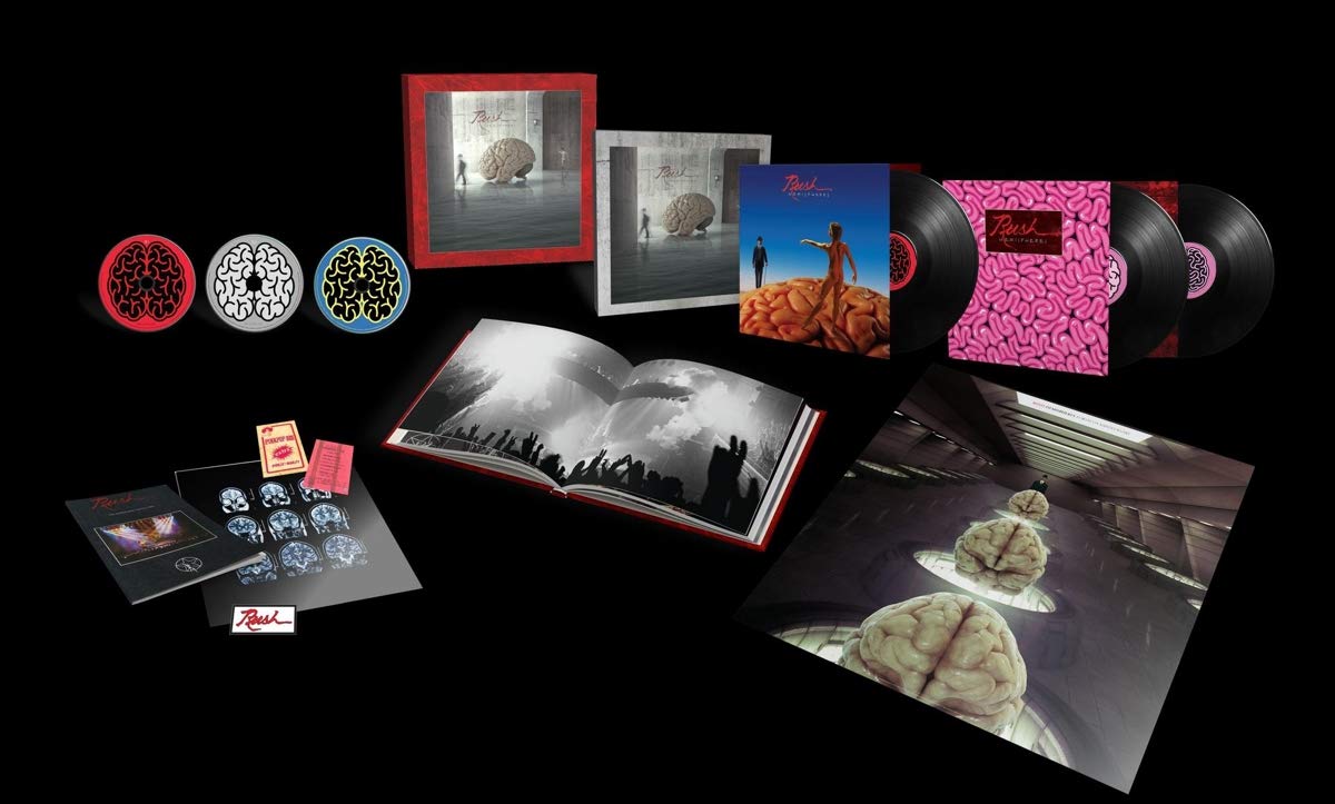 Amazon.com: Hemispheres[40th Anniversary][3 LP/2 CD/Blu-ray Audio]