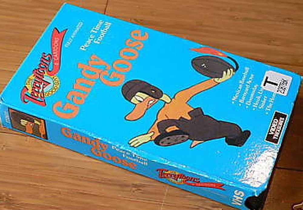 Amazon.com: Gandy Goose:Peace Time Football [VHS] : Movies & TV