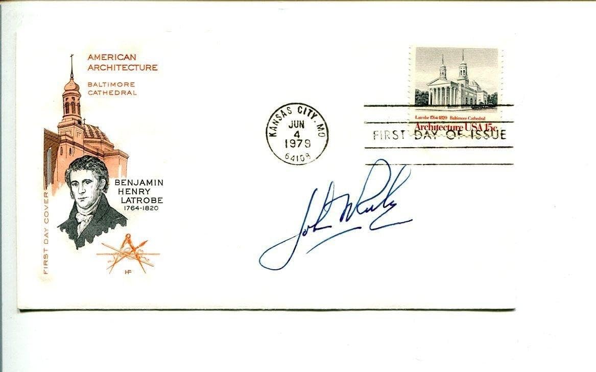 John Rule Political Cartoonist Signed Autograph FDC - Historical Cut ...