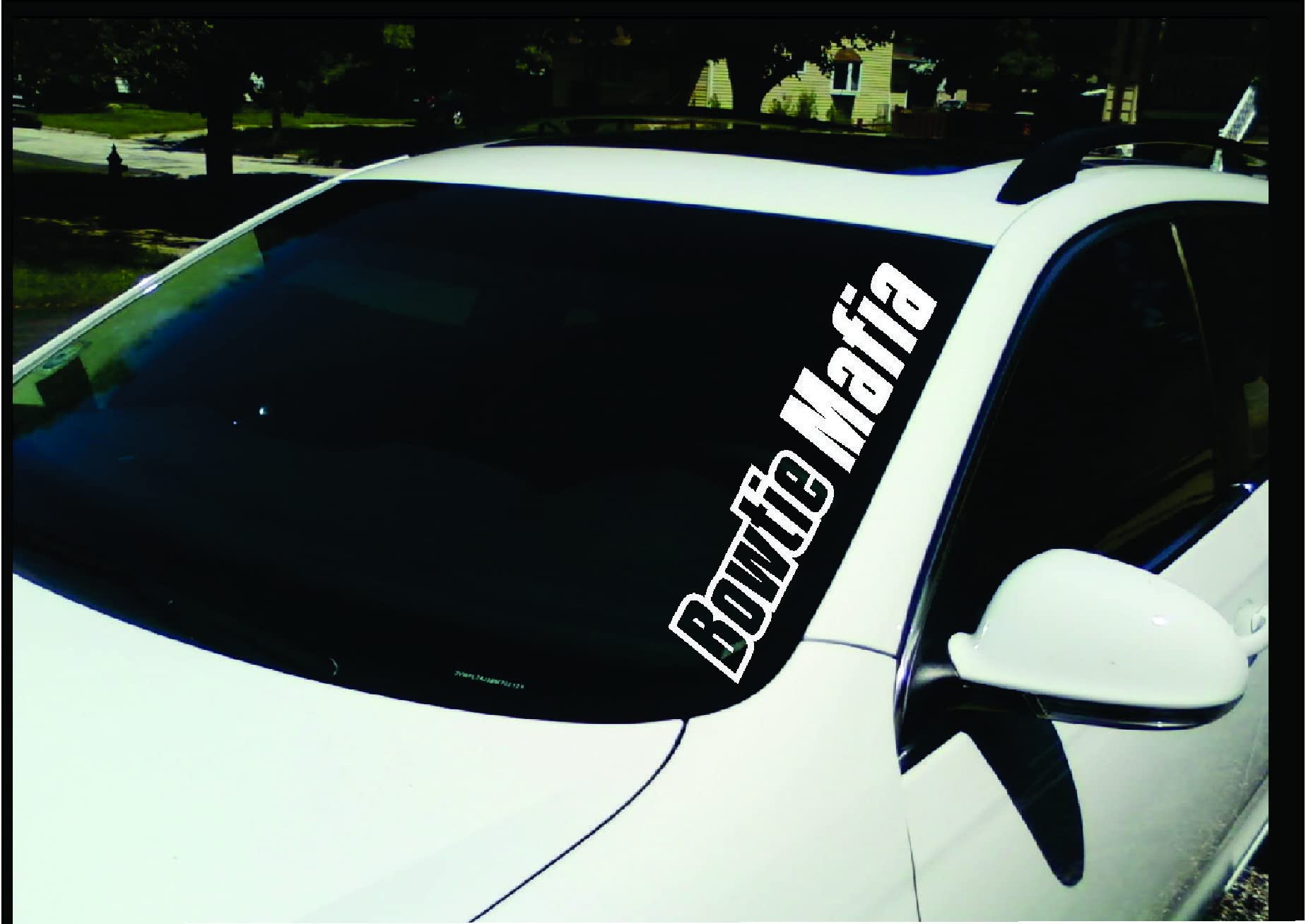 Amazon.com: Bowtie Mafia Vinyl Decal Sticker Banner Crew Cab Diesel ...