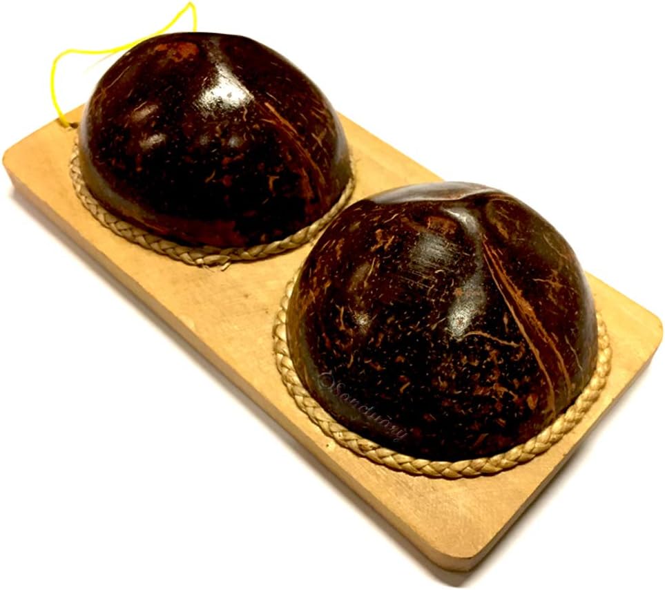 Amazon.com: KingdomOfSmile Coconut Shell Foot Massage Reflexology Spa ...