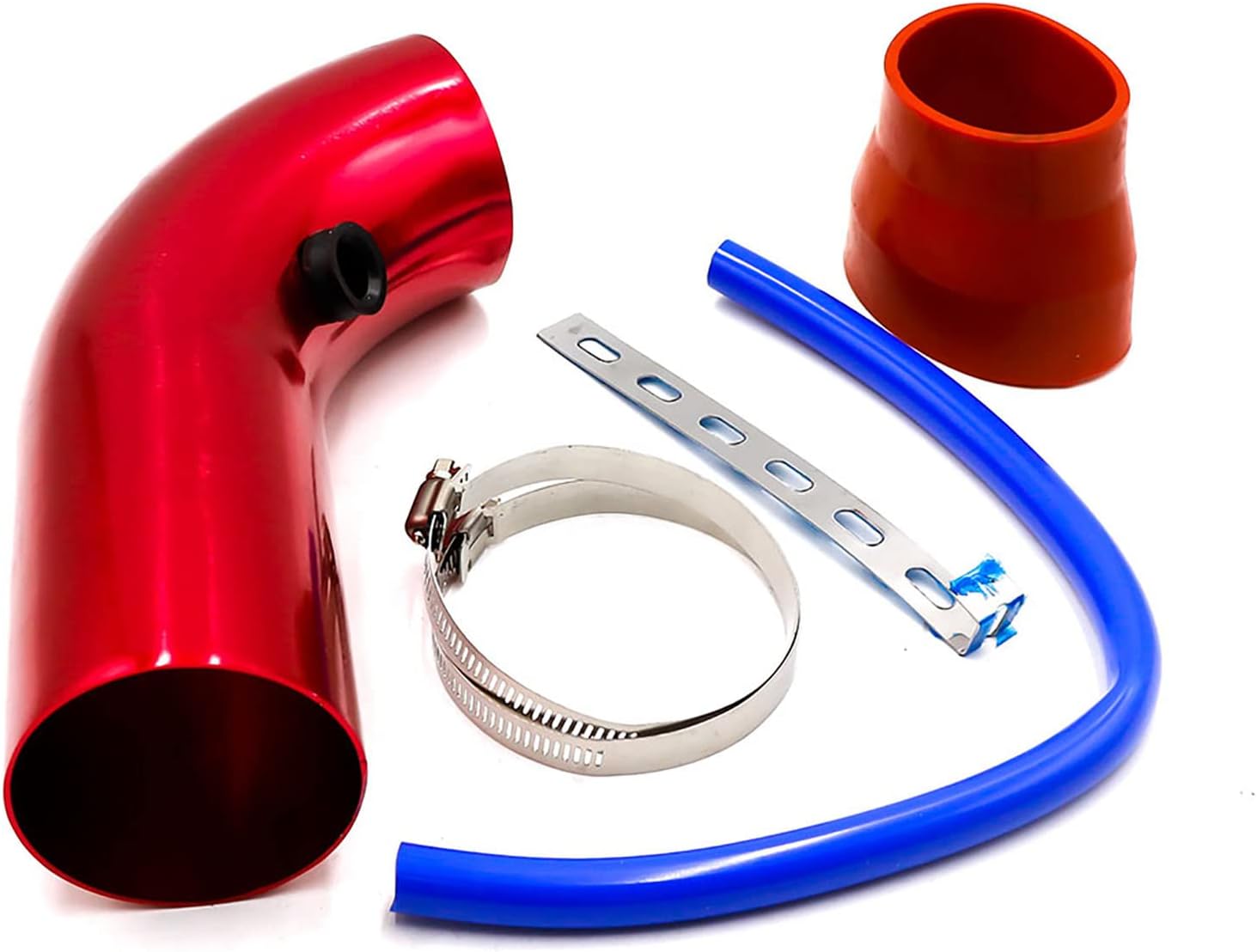 Amazon.com: Torcarvh Air Intake Pipe Aluminum 3'' 75mm Car Cold Air ...