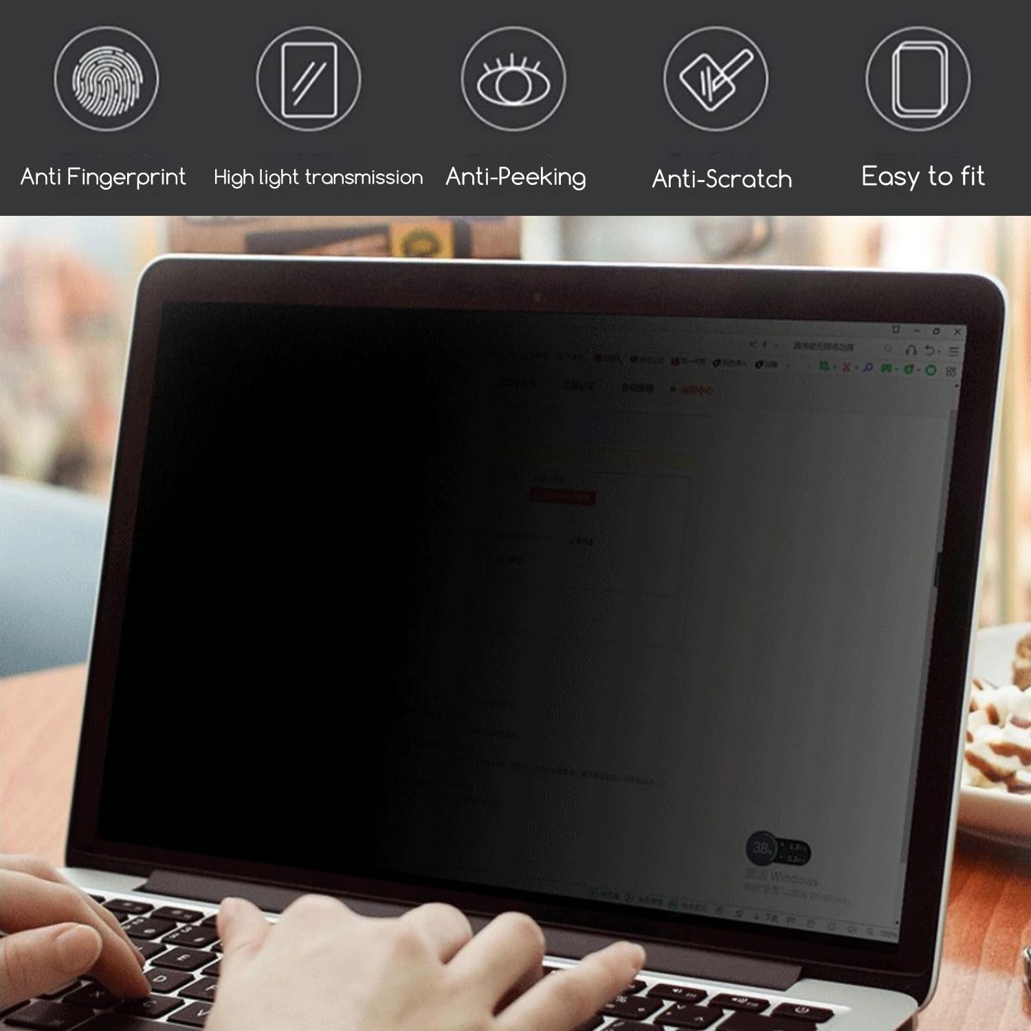 Snapklik.com : Privacy Screen Protector For HP Envy X360 15.6"/ HP ...