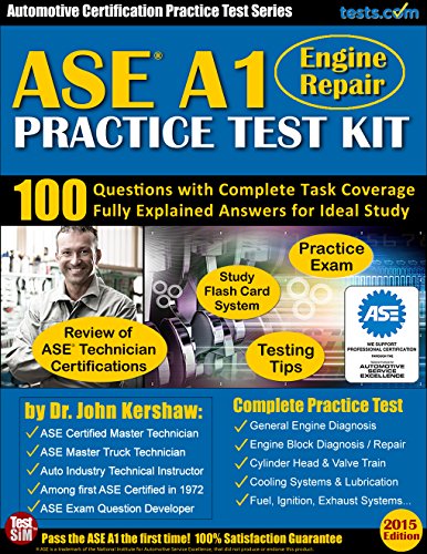 Amazon.com: ASE A1 (Engine Repair) Practice Test Kit: Questions with ...