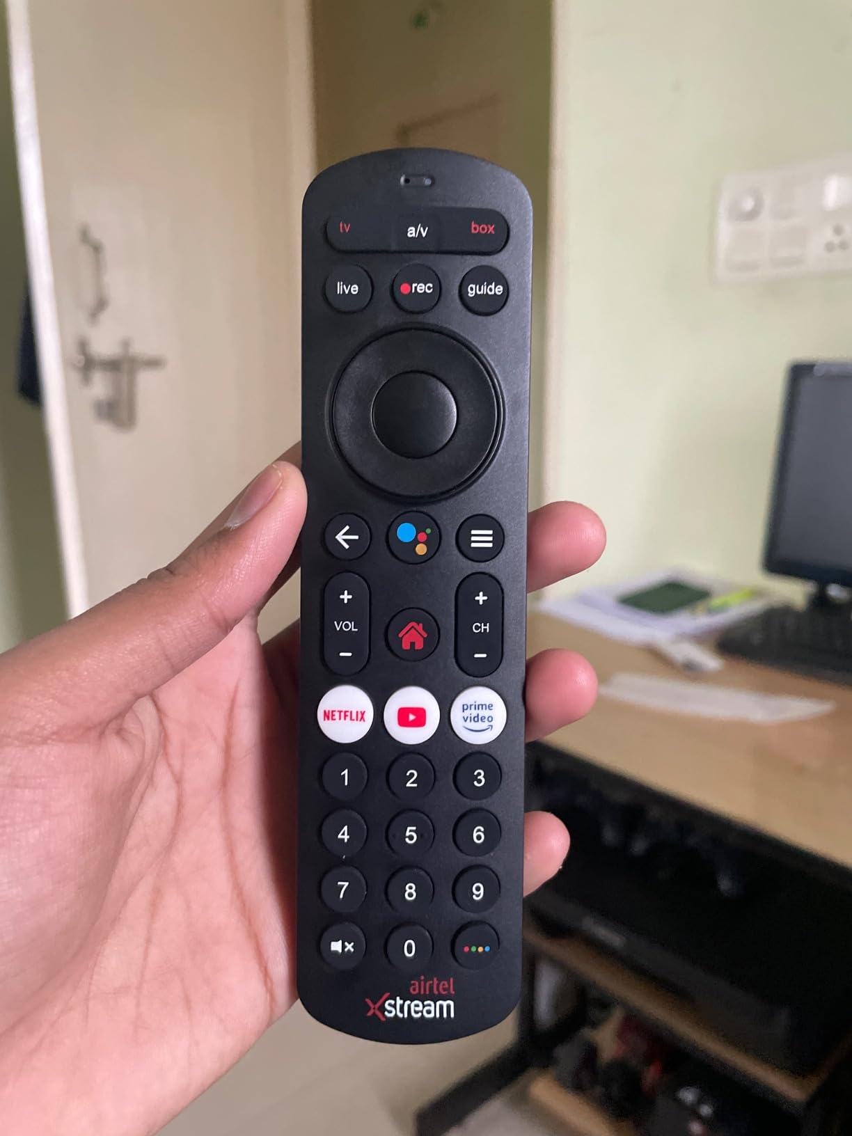 Buy Zieva Remote Compatible For Airtel Xstream Dth Set Top Box - With ...