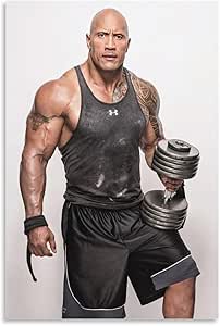 Amazon.com: generic Dwayne The Rock Johnson Wrestler Actor Wrestling(5 ...