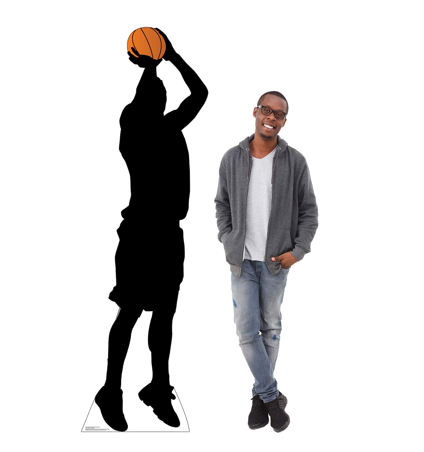 Basketball Player Silhouette Standing