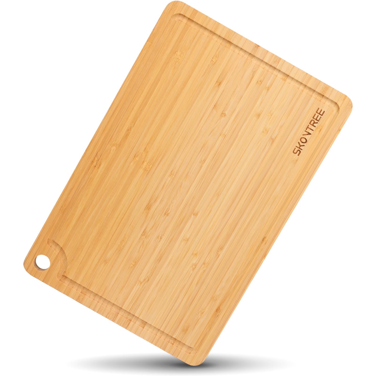 Amazon.com: Bamboo Cutting Boards for Kitchen, Bamboo Chopping Boards ...