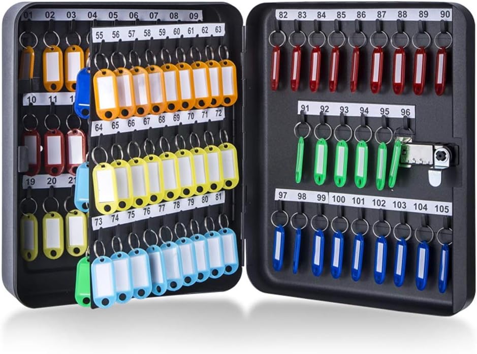 Key Cabinets Password Lock Key Box Wall-mounted Three-digit Code Lock ...