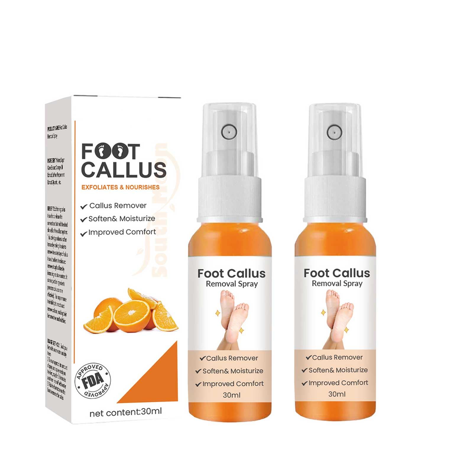 Amazon.com: Foot Callus Removal Spray,Foot Heel Callus Remover Spray ...