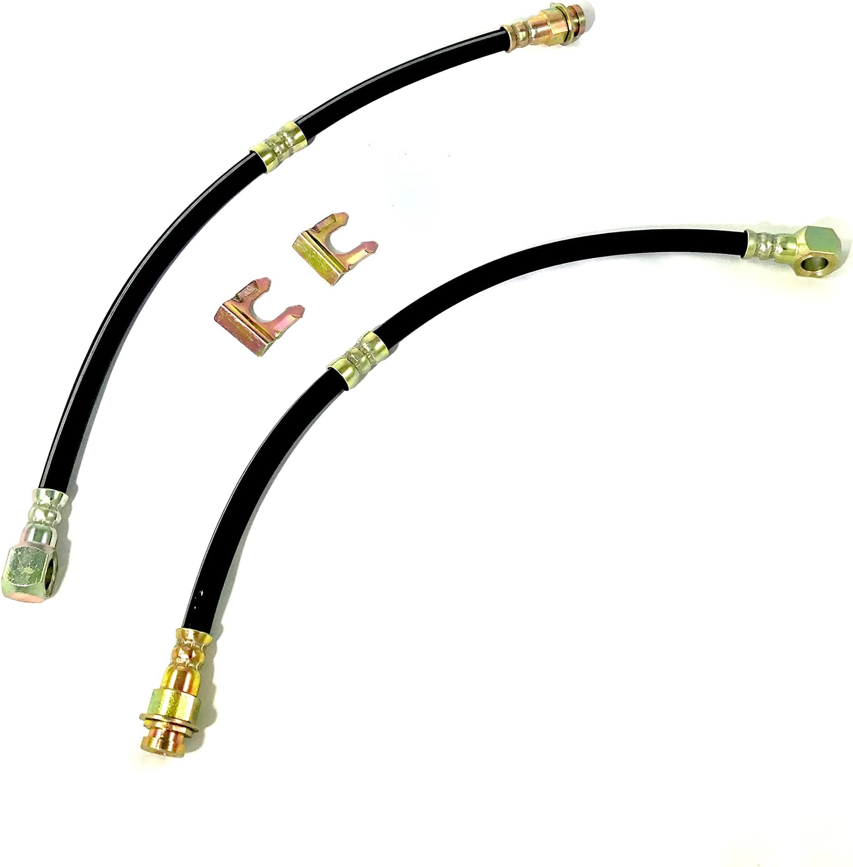 Amazon.com: 4LIFETIMELINES Domestic Flexible Brake Line 3/16 x 12 ...